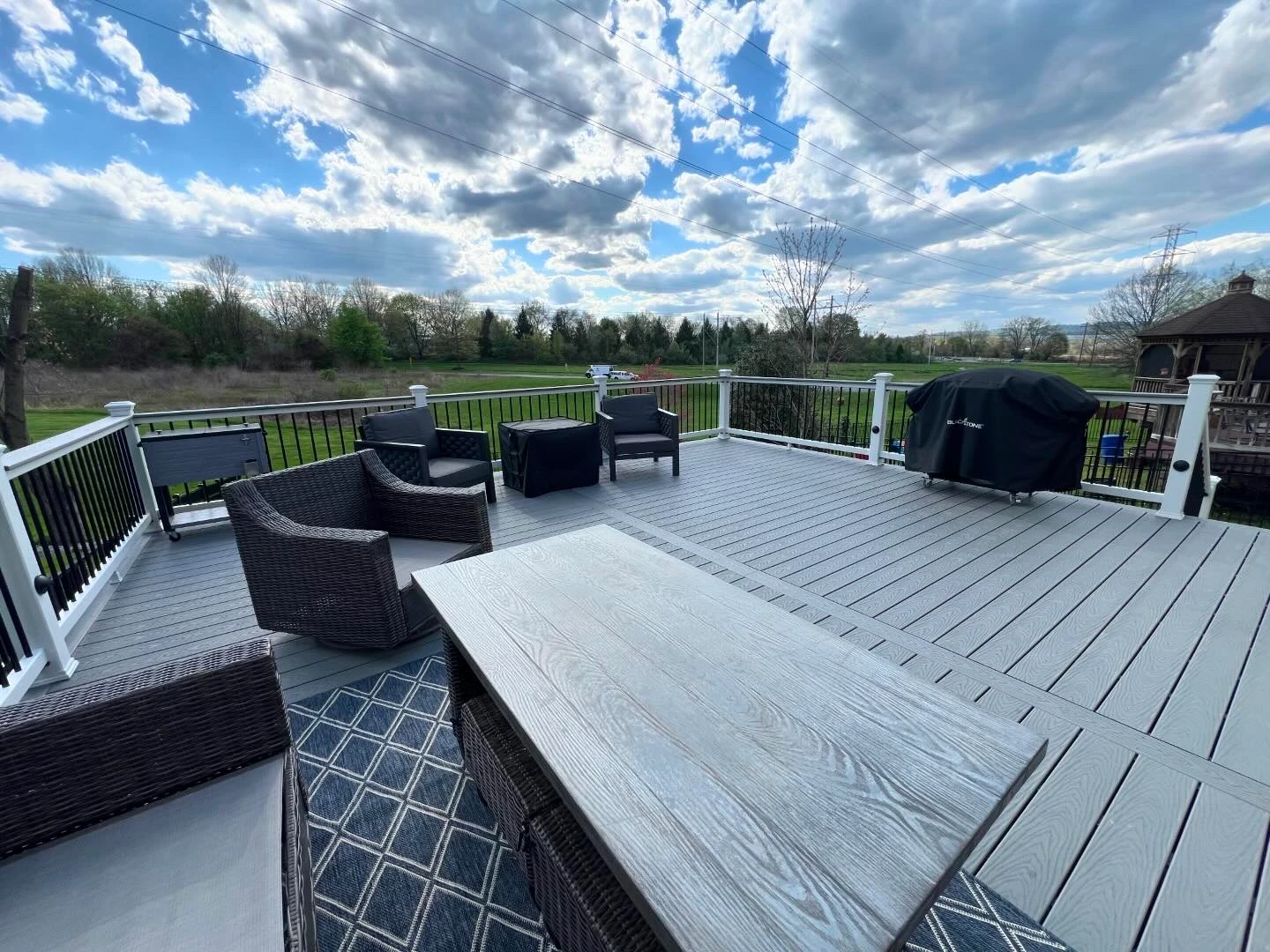 Rooftop Deck Installation | Deck Project by VM Power Decks | VM Power Decks